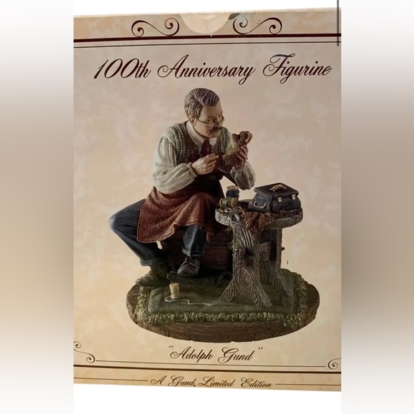 Gund | Other | Adolph Gund 0th Anniversary Limited Edition Figurine ...